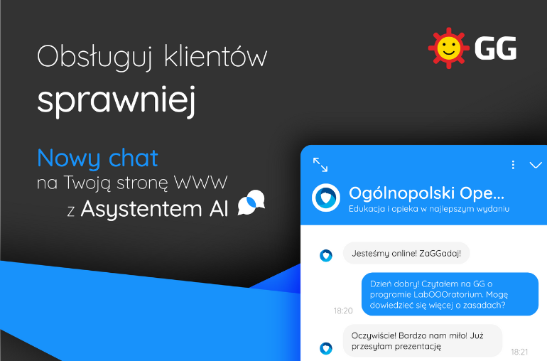 Gadu-Gadu na każdy temat - komunikator GG - Blog - Strona Główna